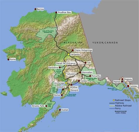 Alaska Driving Tours Roadtrip Itineraries And Accommodations Alaska