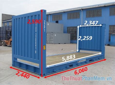 Dimensions Of 40 Feet Flat Rack Container