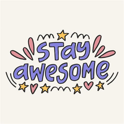 You Are Awesome Clip Art