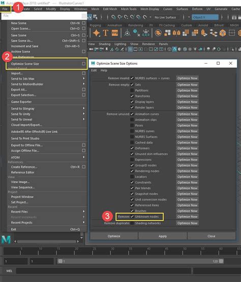 This File Contains Mental Ray Nodes When Opening A Scene In Maya