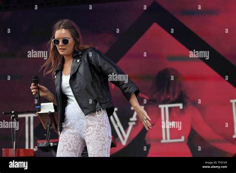 Swedish Singer And Songwriter Tove Lo Performs During The 30th Bi