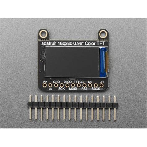 Buy Adafruit 3533 0 96 160x80 Color Tft Display W Microsd Card Breakout St7735 In India