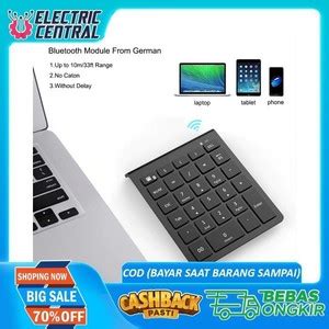 Jual AVATTO Keys Bluetooth Wireless Numeric Keypad Mini Numpad For PC Kab Tangerang