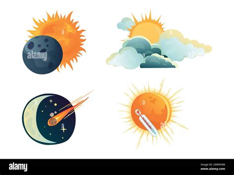 Solar Eclipse Of The Sun Cut Out Stock Images And Pictures Alamy