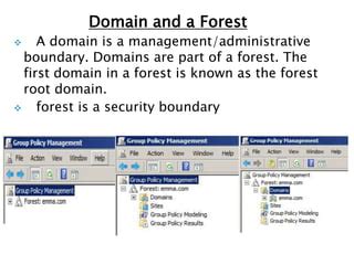 Domain Wide Organisation Policy PPTX