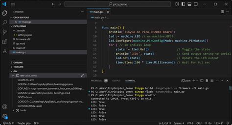 แนะนำการใช้งาน Tinygo สำหรับบอร์ด Raspberry Pico ตอนที่ 1 Iot Engineering Education