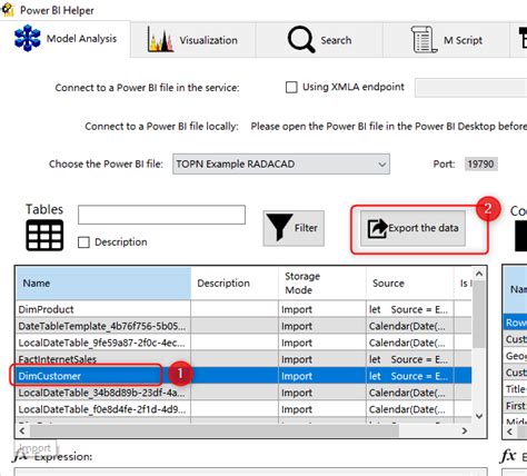 Export The Data Of A Power Bi Table Entirely In A Few Clicks Radacad