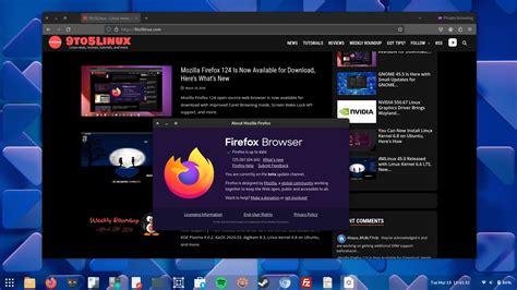 firefox 125 beta with url paste and pdf highlighting serverhost
