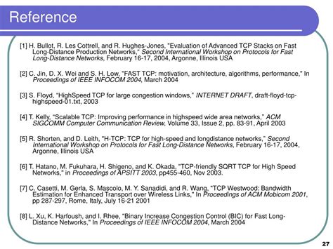 Ppt Cubic A New Tcp Friendly High Speed Tcp Variant Powerpoint Presentation Id