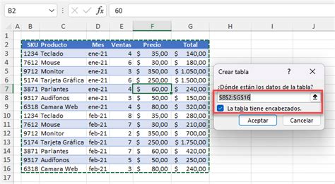 cómo convertir una tabla de excel a un rango normal automate excel
