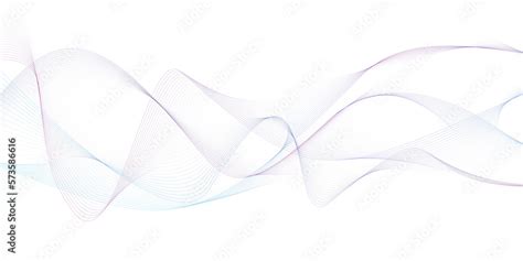 Modern Abstract Glowing Wave Background Dynamic Flowing Wave Lines Design Element Futuristic