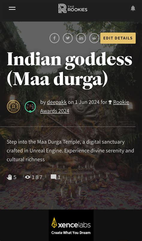 Deepak Kumar On Linkedin Unrealengine Therookies Maadurga Environment Gamedevelopment 3dart