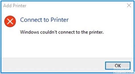 How To Solve Windows Couldn T Connect To The Printer Error Message Windows Bulletin