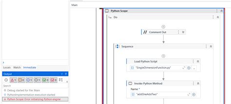 Python Scope Error Initializing Python Engine Python Activities Uipath Community Forum