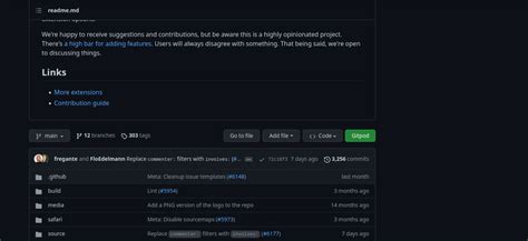Show Readme Above Code Special Case · Issue 6190 · Refined Github