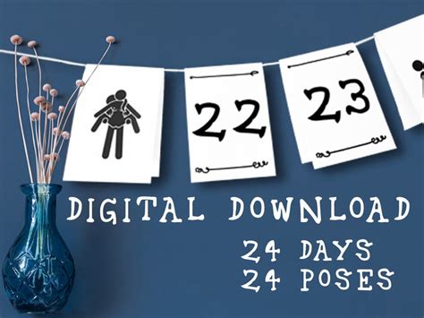 Sexy Calendar Before Or After Printable Kamasutra Sex Poses Etsy