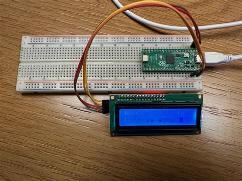 raspberry pi pico 應用 lcd跑馬燈