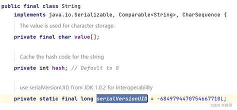 string类为什么用final关键字修饰？ final修饰的字符串 csdn博客