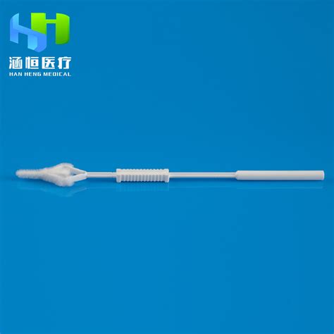 Tct Hpv Testing Soft Fluff Tip Swabs Disposable Gynecological Sterile Specimen Collection