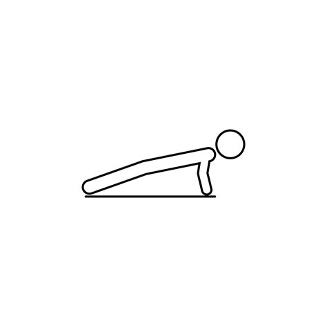 Push Up Vector Icon Illustration 23245685 Vector Art At Vecteezy