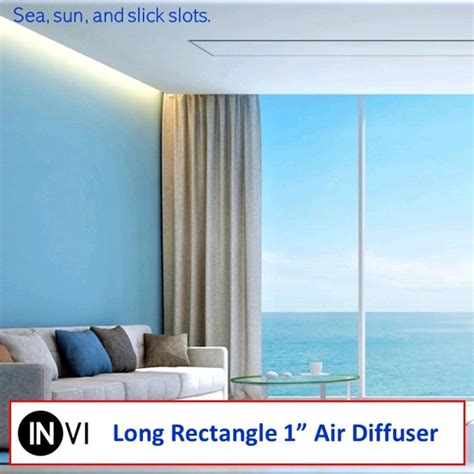 Inviair On Linkedin Long Rectangle 1 Air Diffuser By Invi Air For An Air Diffuser To Be…