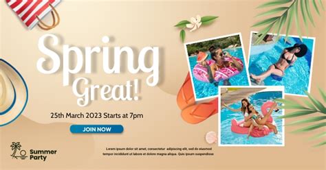 Spring Fling Template Postermywall