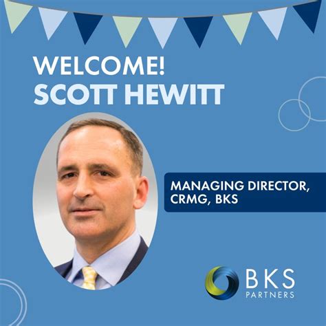 Alex Hewitt On Linkedin Welcome Scott Hewitt Bks Partners