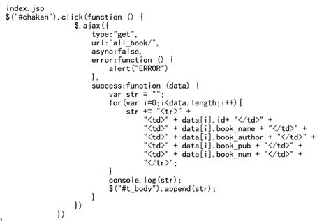 Java How To Use Ajax To Connect To Allbook And Print Out Database Information On The Web Page