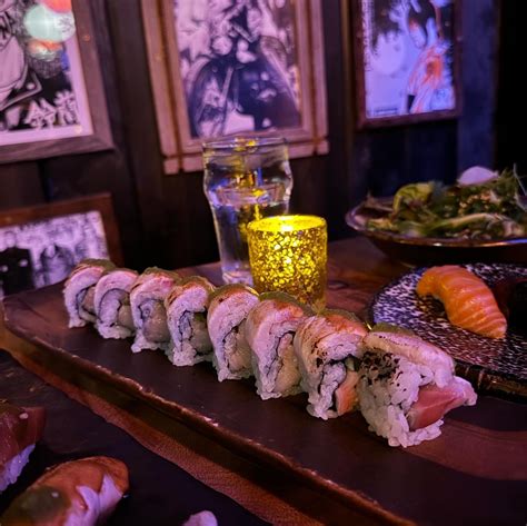美國旅遊｜鳳凰城最日的居酒屋風格壽司｜日式料理、炸蝦壽司捲、鮪魚大腹、鮭魚握壽司｜sake Haus Phoenix 發胖版