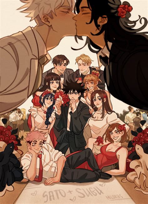 Gojo Geto In Cute Drawings Anime Funny Character Art