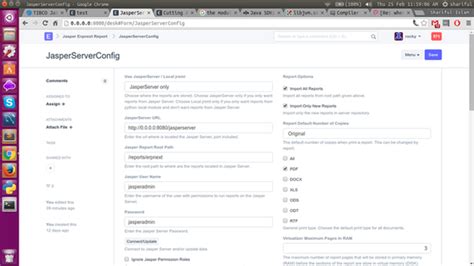 jasper report integration reports frappe forum