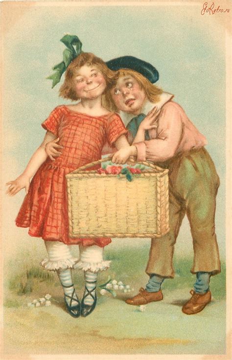 Старинные открытки день рождения 73 фото