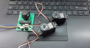 Joystick Controlled X RC Servo Motors Arduino Compatible Electronics Lab