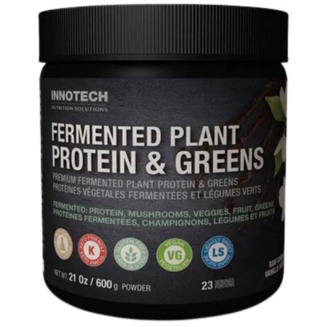 Buy Innotech Fermented Protein And Greens Vanilla Fiddleheads
