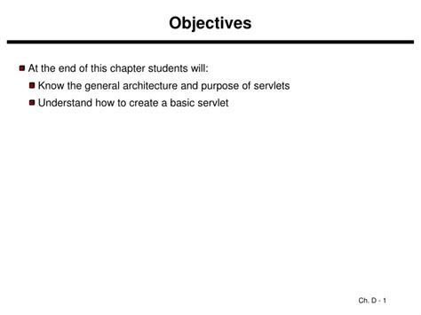 ppt introduction to servlets architecture purpose and implementation