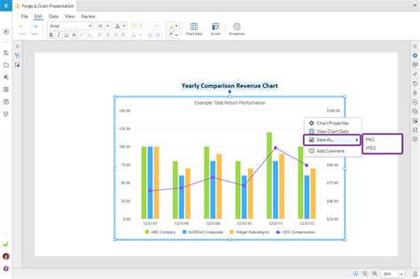 Charts In Presentations Workiva Support Center