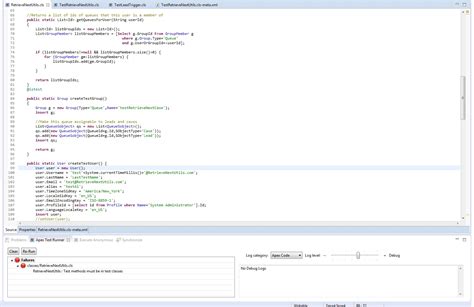 Apex Trouble Deploying From Eclipse Test And Code Classes