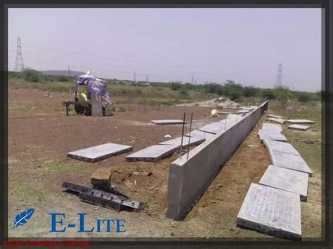 Precast Clc Compound Wall Thickness 4 Inches At ₹ 150 Square Feet In