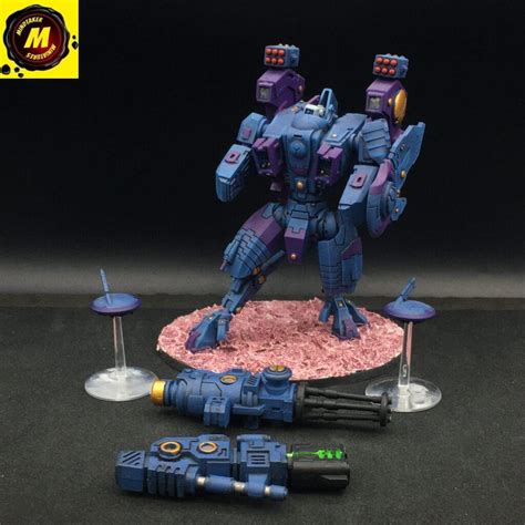 Xv104 Riptide Battlesuit X1 2 3 97349 Mindtaker Miniatures
