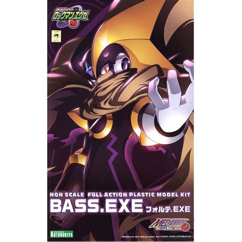 Kotobukiya Mega Man Bassexe Rockman Megaman Model Kit Mcfly