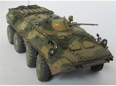 Звезда 3558 БТР-80 /бронетранспортер/ 1/35