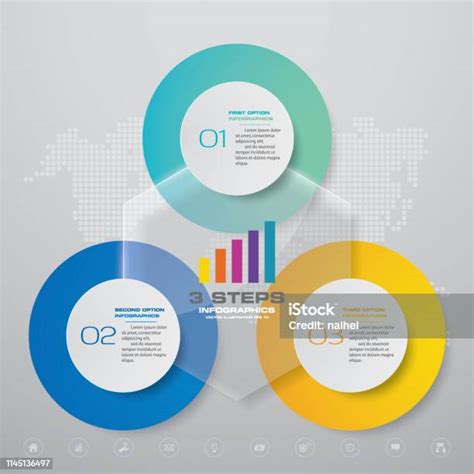 3 단계 간단한 편집 가능한 프로세스 차트 인포 그래픽 요소입니다 0명에 대한 스톡 벡터 아트 및 기타 이미지 0명 개념 Istock