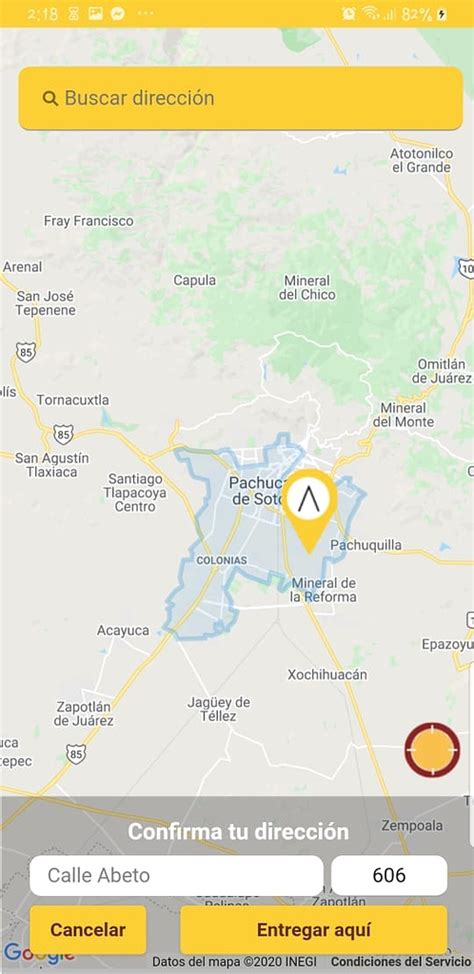 Dibujar Área De Entrega Problemas Con Mapas Comunidad Apphive En