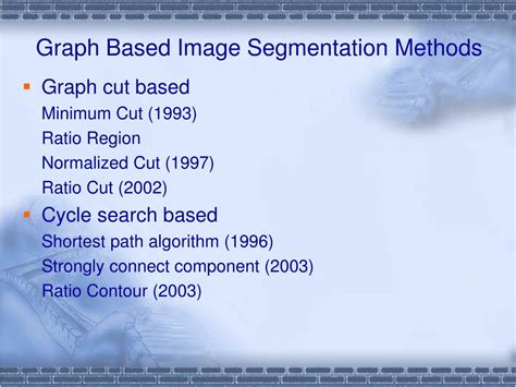 Ppt Hierarchical Region Based Segmentation By Ratio Contour