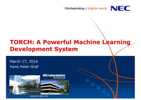 Pdf Torch A Powerful Machine Learning Development System Dokumentips