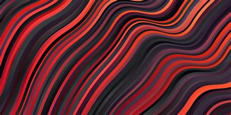 Dark Red Vector Layout With Circular Arc Bright Sample With Colorful Bent Lines Shapes Best