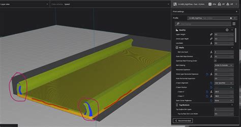 Speed Drop On Corners And Overlaps Overlap Settings Beta 52 · Issue 13465 · Ultimakercura
