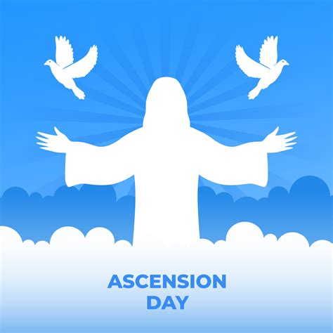 Ascension Day Illustration Background Eps 10 42892760 Vector Art At