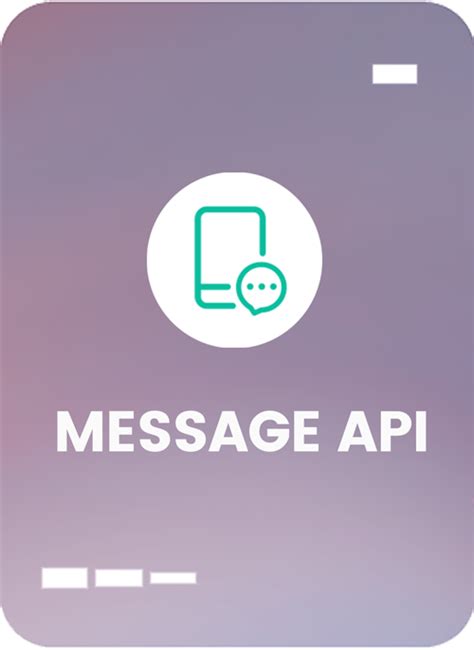 Message Api Vanware