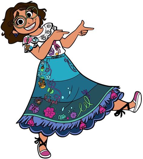 Encanto Mirabel Madrigal 01 Png Em 2022 Disney Desenhos Arte Da